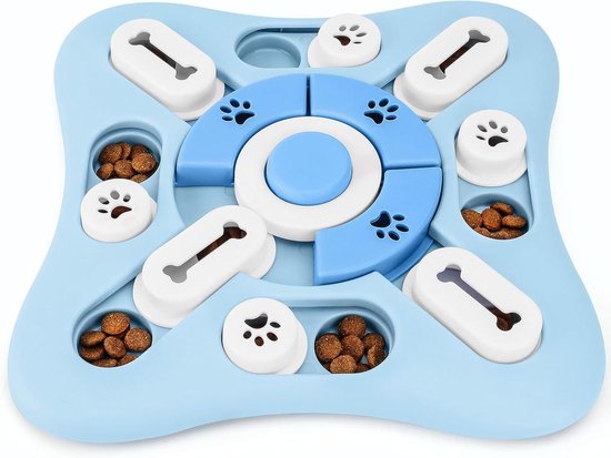 Interactief Hondenspeelgoed - Puzzel Voederkom voor Honden - Langzame ...