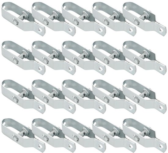Voor de titel:20 stuks draadspanners van 100 mm - verzinkt staal ...