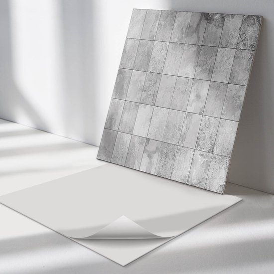 Wallfluent Vinyl Tegels - Mozaïek Tegeltextuur Vinyl Wandtegels - 20 cm ...