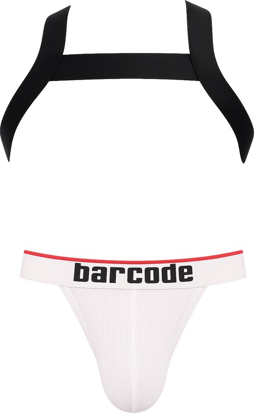 Barcode Berlin Multipack 1x Cosme Jockstrap White + Harness Matt Black ...