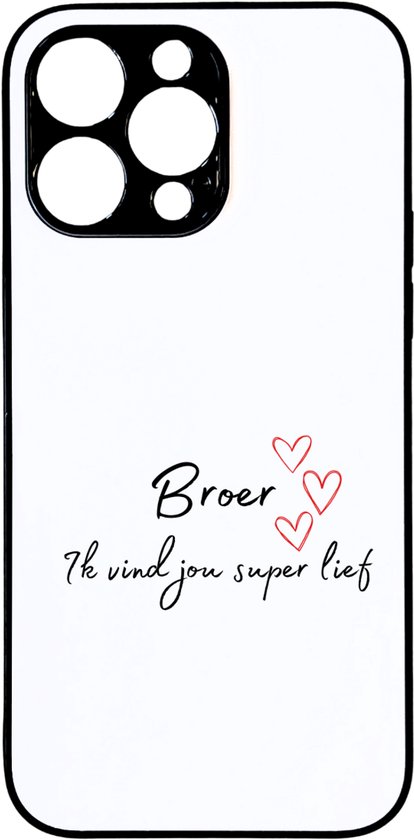 Hacebo® - broer ik vind jou super lief telefoonhoesje - Broer - de ...