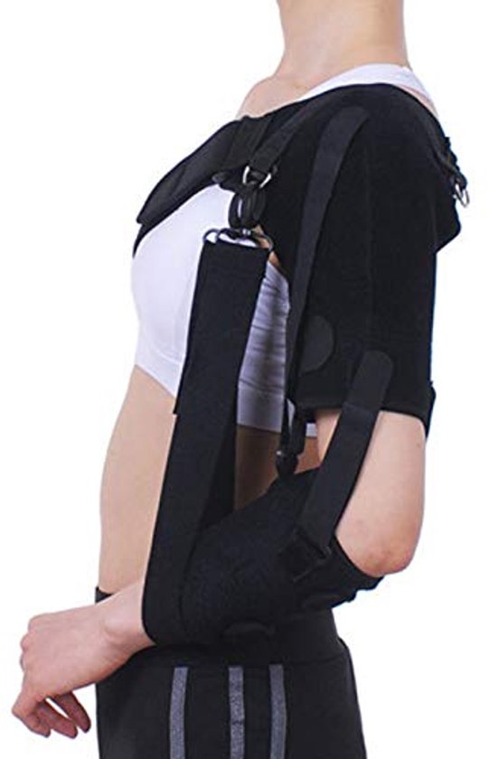 Arm Sling Shoulder Brace, Adjustable with Stabilizer Sling Shoulder ...