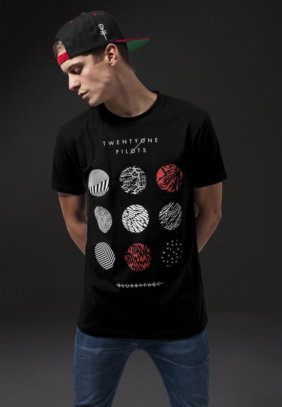 Mister Tee Twenty One Pilots - Twenty One Pilots Pattern Circles Heren ...