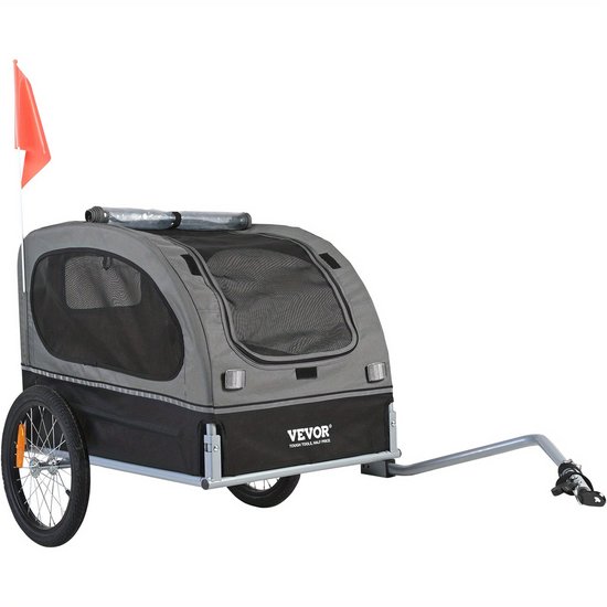 Fietskar hond – Hondenfietskar – Hondenbuggy – Hondenaanhanger ...