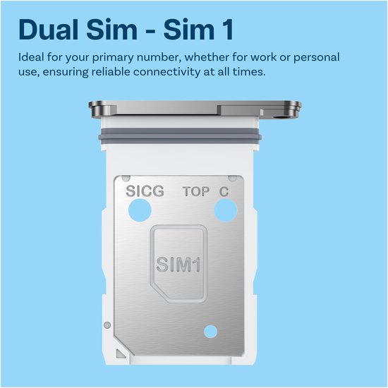 MMOBIEL Dual Simkaart Houder Geschikt voor Samsung Galaxy S25 Edge ...