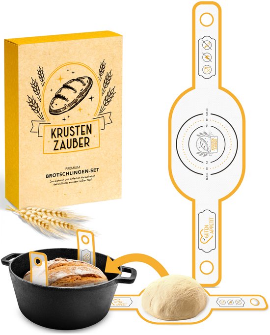 Krustenzauber Broodbakmat - Siliconen bakmat voor brood ...