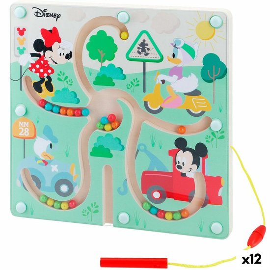 Doolhof Spel Disney Hout 22,5 x 1,5 x 22,5 cm | bol