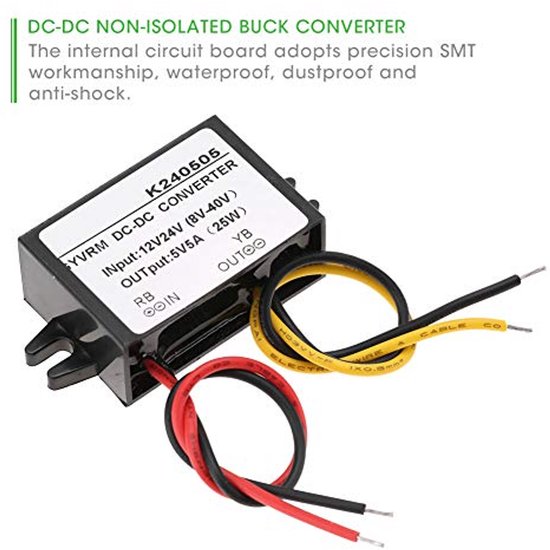 GYVRM-K240505 Buck Converter DC to DC Non-Insulated Step-down Module ...