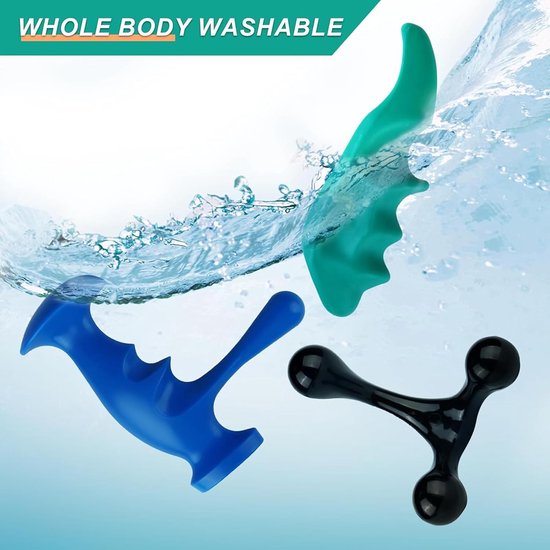 Pack of 3 trigger point pushers - massage trigger point massager ...