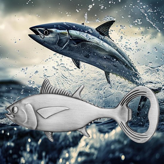 Fishing Gift - Tuna Bottle Opener - Vis - Cadeau Idee - Vissen ...
