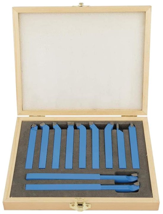 Lathe - Tipped - Welding - Milling - Cutting - Turning Tool Set - 11 ...