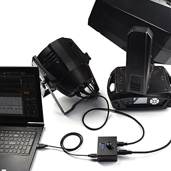 MIDI naar DMX-controller voor DMX-verlichting en performances | bol