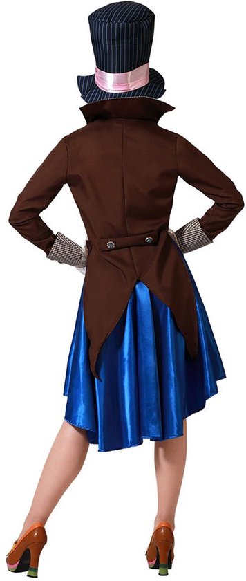 Atosa Costume Crazy Hat Lady Brown 2XL | bol