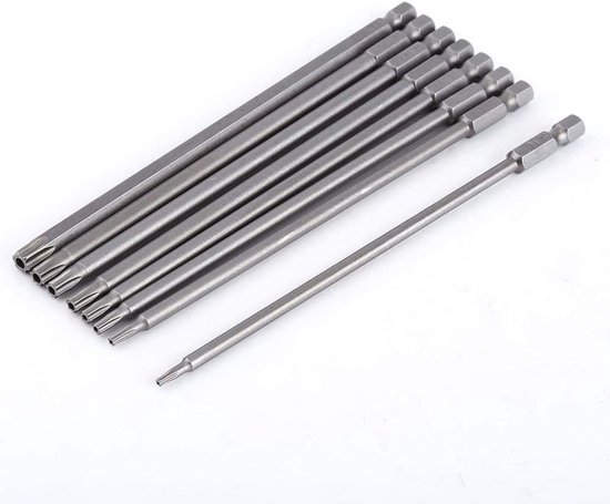 Bit Set - Long Screwdriver - Star Bit 0 - Screwdriver Bit Set 150 mm ...