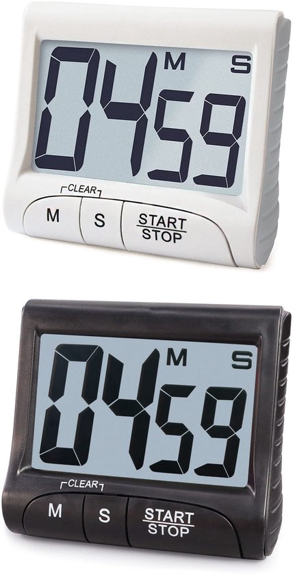 Keukentimer Met Groot Display - 2 Stuks Magnetische Digitale Timers ...