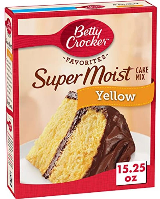 Super Moist Gele Cake Mix - 15.25oz voor Heerlijke Taarten | bol