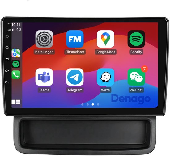 CarPlay autoradio geschikt voor Renault Trafic II | 2009 t/m 2014 ...