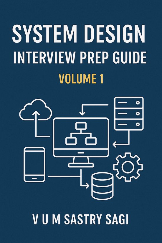 System Design Interview Prep Guide Volume 1 (ebook), V U M Sastry Sagi | 9781257126835... | bol