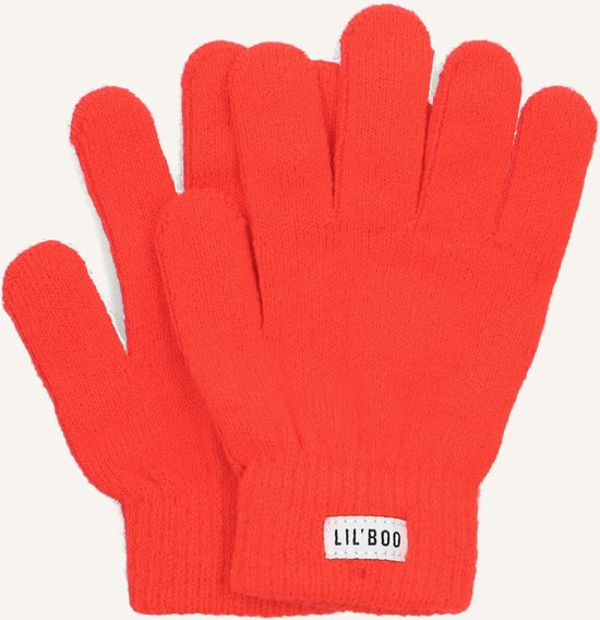 LIL'BOO Hygge Gloves Handschoenen Meisjes - Oranje - Maat 4/14Y | bol
