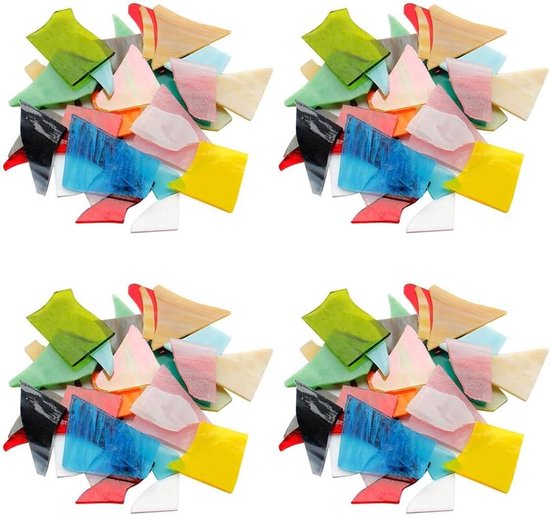 Mozaïek Tegels 400g - Glas Stukken voor Woondecoratie Kunst Ambachten ...