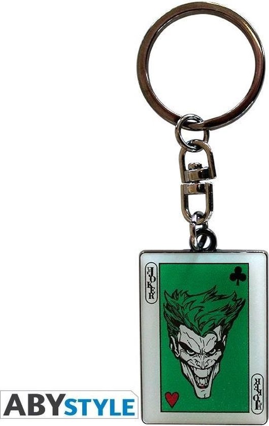 DC COMICS - Keychain The Joker card x4 | bol