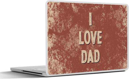 Laptop sticker - 12.3 inch - I love dad - Vaderdag - Spreuken - Quotes ...
