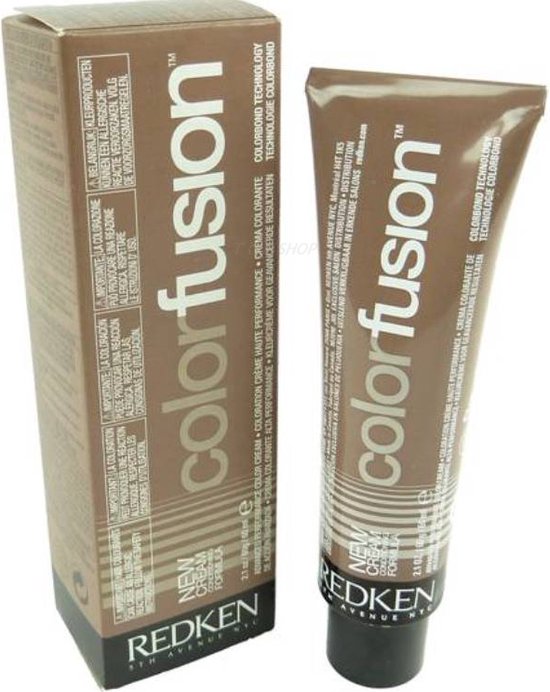 Redken Color Fusion Crème haarkleur 60ml - # 4Gr gold/red | bol.com