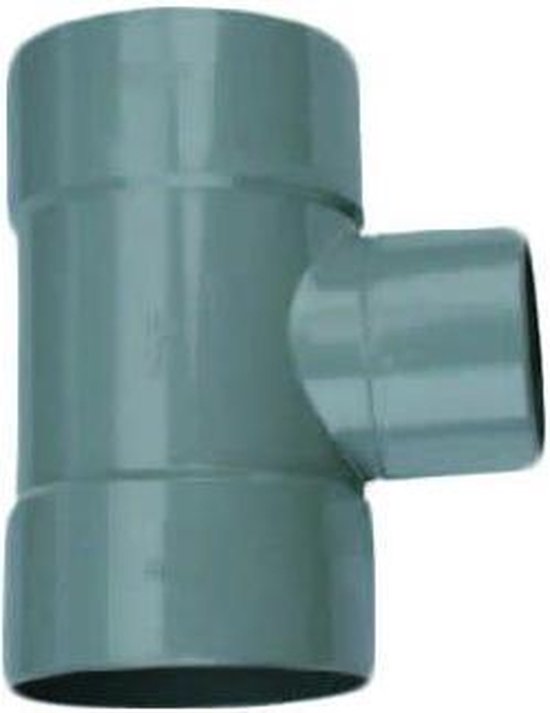 PVC Verloop T-Stuk 88° 3 x mof 110 x 50 mm Wavin | bol