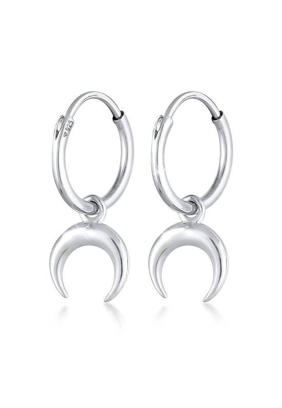 Elli Dames Oorbellen Dames oorringen Halve Maan Sikkel Hanger Astro ...