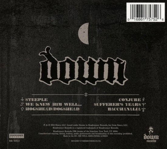 Down Iv Pt 2, Down | CD (album) | Muziek | bol