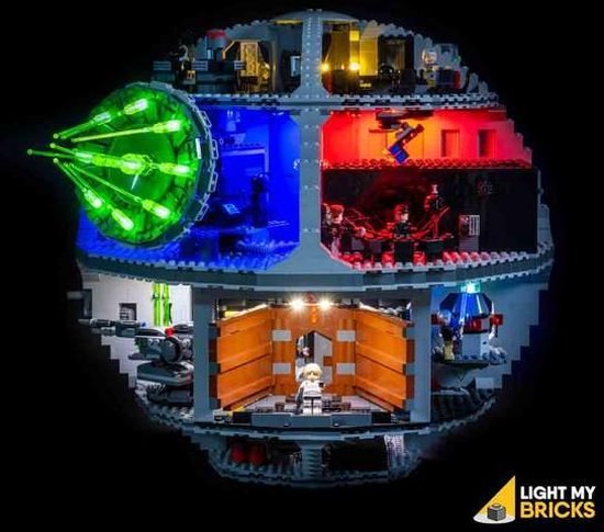 Light My Bricks LEGO Star Wars Death Star 75159 Verlichtings Set | bol.com