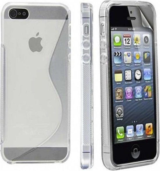 Apple Iphone Se Soft Siliconen Skin Case, Stoere S-Line Telefoon Hoes ...