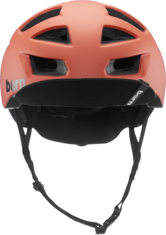Bern Allston - Fietshelm - Urban fietshelm Coral Medium | bol.com