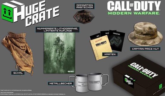 Call of Duty "Modern Warfare" Exclusive Merchandise Gift box | bol