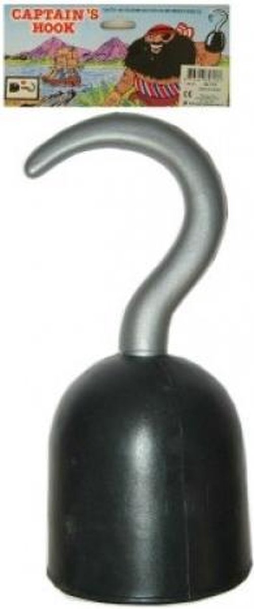 Piratenhaak verkleed accesoires - piraten speelgoed kapitein haak voor ...