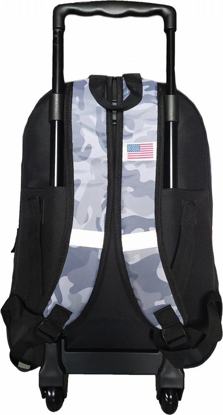 Nasa Trolley Rugzak 18 Liter Softcase Grijs | bol