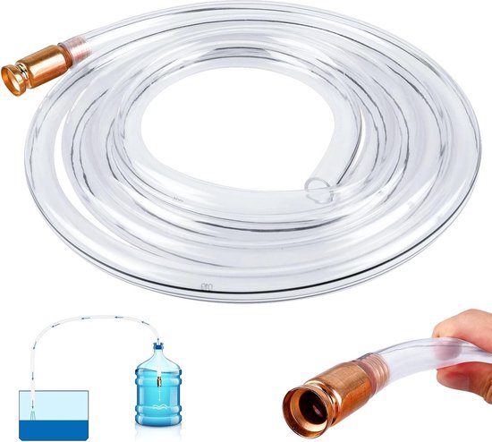 Benzineslang 3 meter - Schudpomp - Zelfaanzuigende brandstofslang 19 mm ...