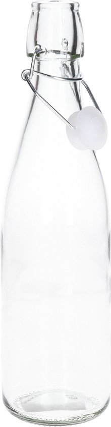 Alessandro Beugelfles/weckfles - 6x - glas - transparant - luchtdicht ...