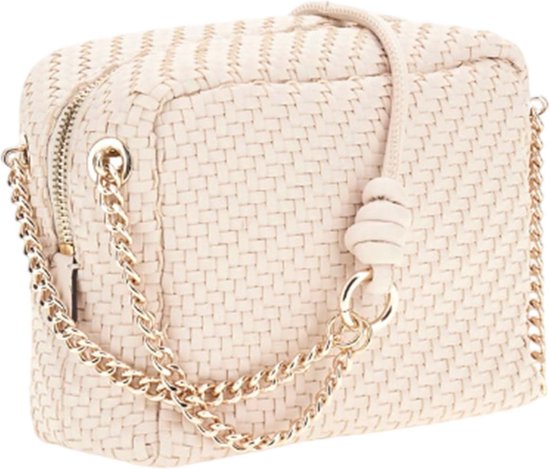 GUESS Schoudertas Francy Camera Crossbody Bag Shell Roze | bol