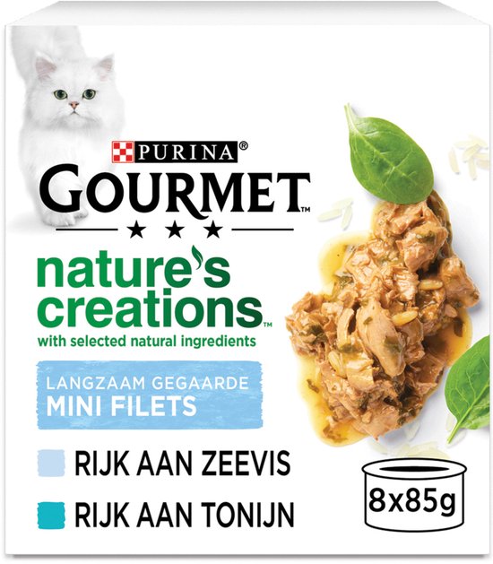 Gourmet Nature's Creations Zeevis 8 x 85 gr | bol