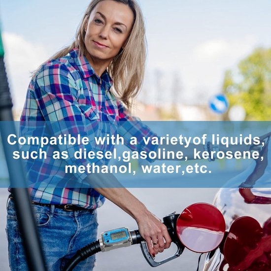 Digitale turbine flowmeter voor water - elektronische debietmeter 15 ...