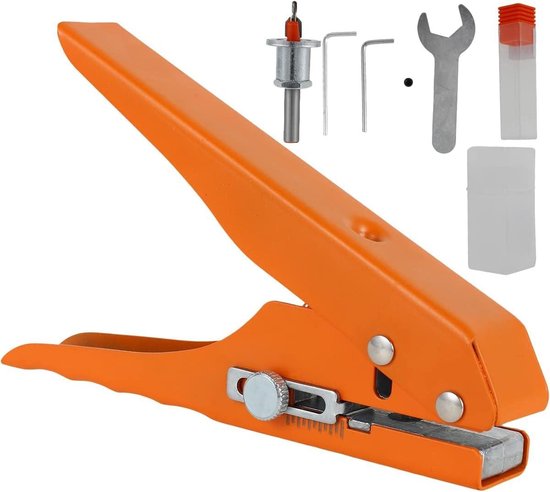 Perforator Kantenverlijmer - 10 mm Perforator voor Bankkaarten PVC ...
