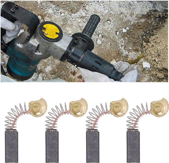 20 stuks - Koolborstels - Elektrische motor - Koperen - Vervanging ...