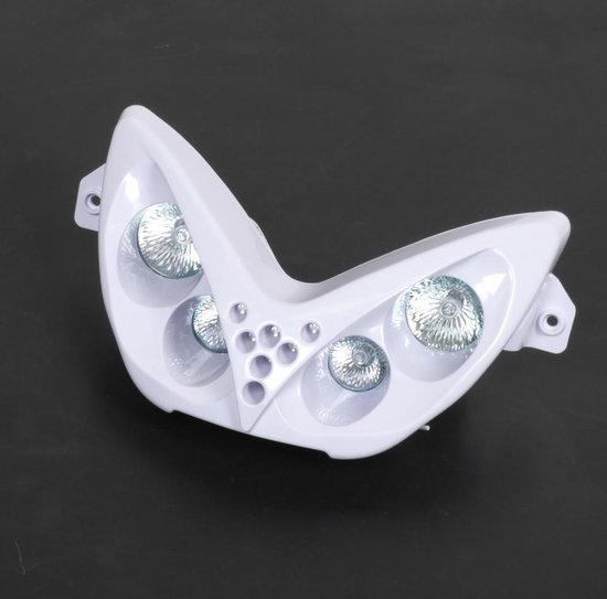 front tnt optic voor yamaha 50 aerox scooter wit en blauw led nieuw | bol