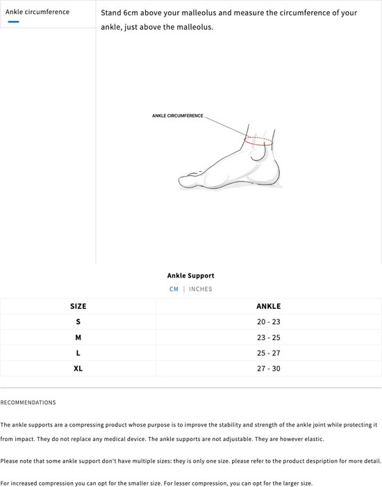 Venum Enkel Sokjes Kontact Ankle Support Blauw Venum Nederland - S | bol
