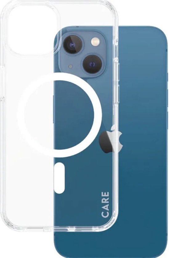 CARE by PanzerGlass Flagship Case - Transparant Urban Combat w. - Wit MagSafe iPhone 14/13 | bol