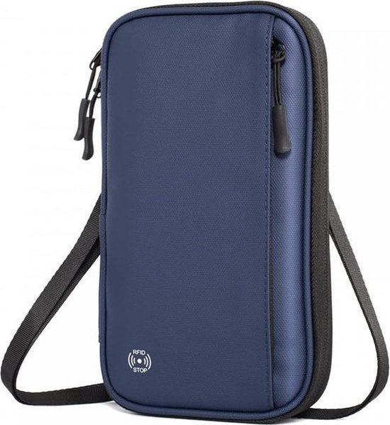 PolkaHome Nektasje - Nektasje heren - Paspoort tasje - Reisportemonnee ...