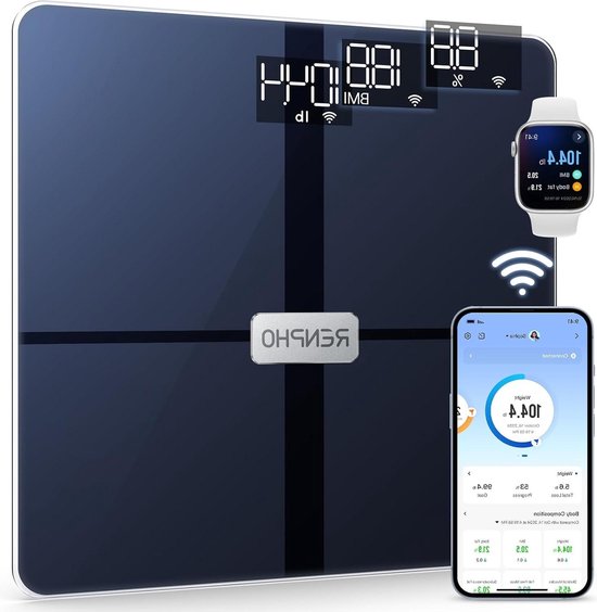 Balance corporelle Bluetooth intelligente - Moniteurs la graisse ...