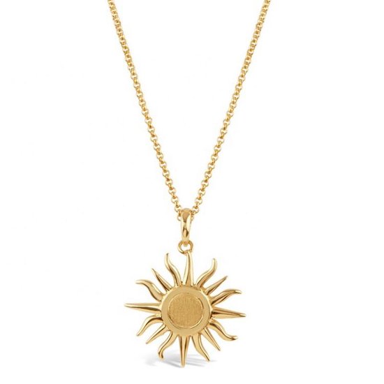 Marama - ketting Sunny Goud - 18K Gold Plating - damesketting ...