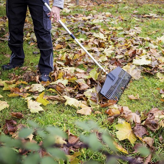 JGS ® Tuin Hark Met Verstelbare Aluminium Telescopische Steel Voor ...